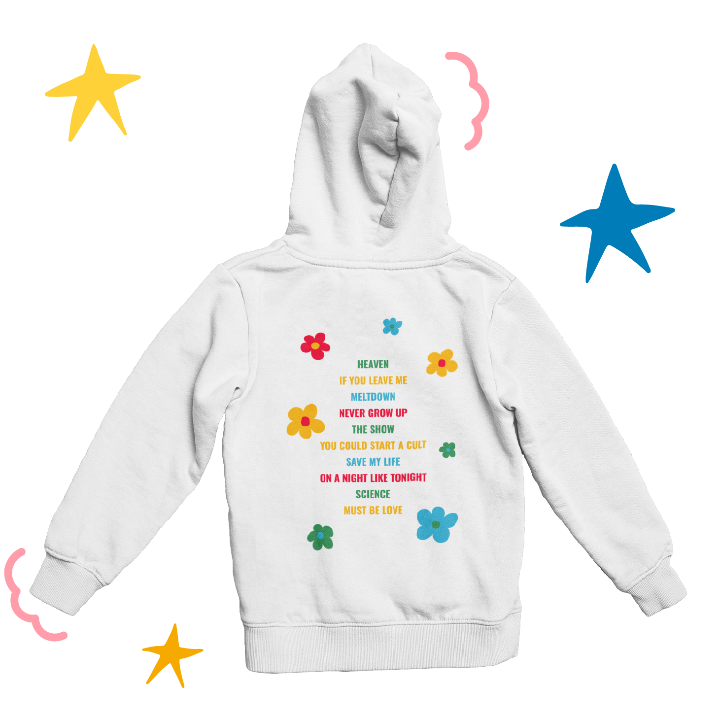 THE SHOW - tracklist ( hoodie ) - Sweat à capuche unisex – Team1DFrance